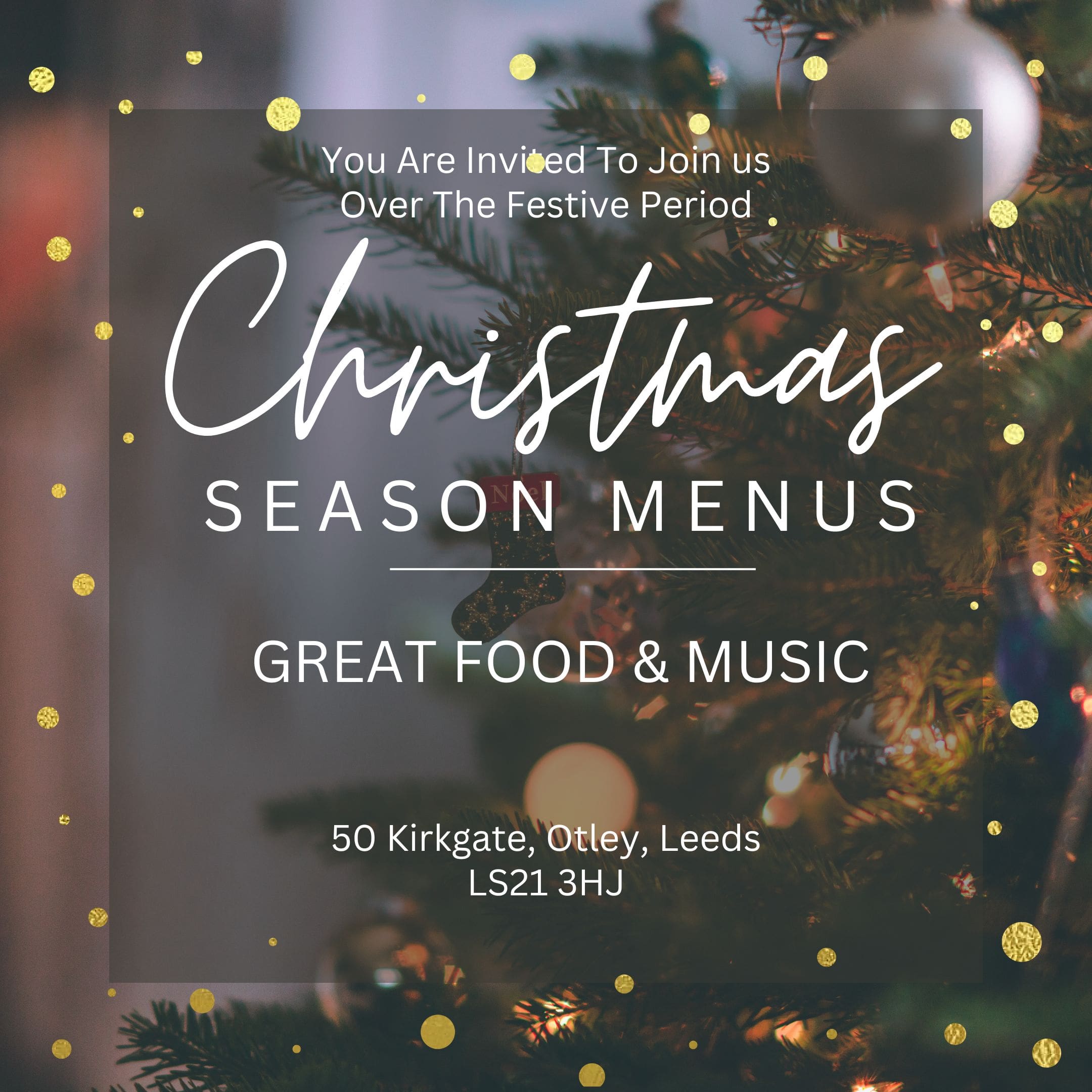Tapas & Tunes Otley | Great Food, Entertainment, and Festive Cheer